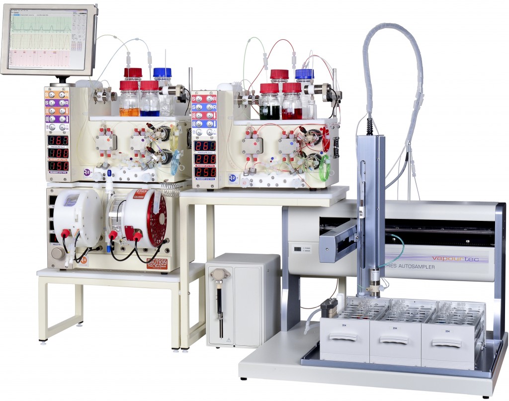 Using an autosampler - Vapourtec