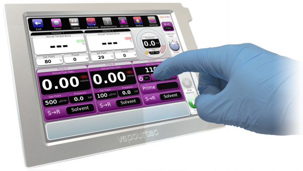 Manual control software - Vapourtec