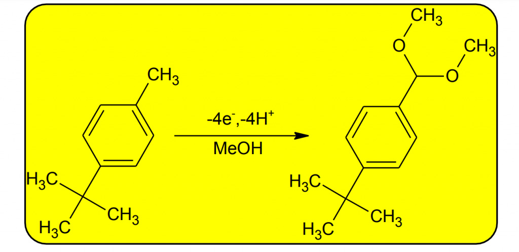 Direct electrochemical oxidation of 4- tert-butyltoluene - Vapourtec