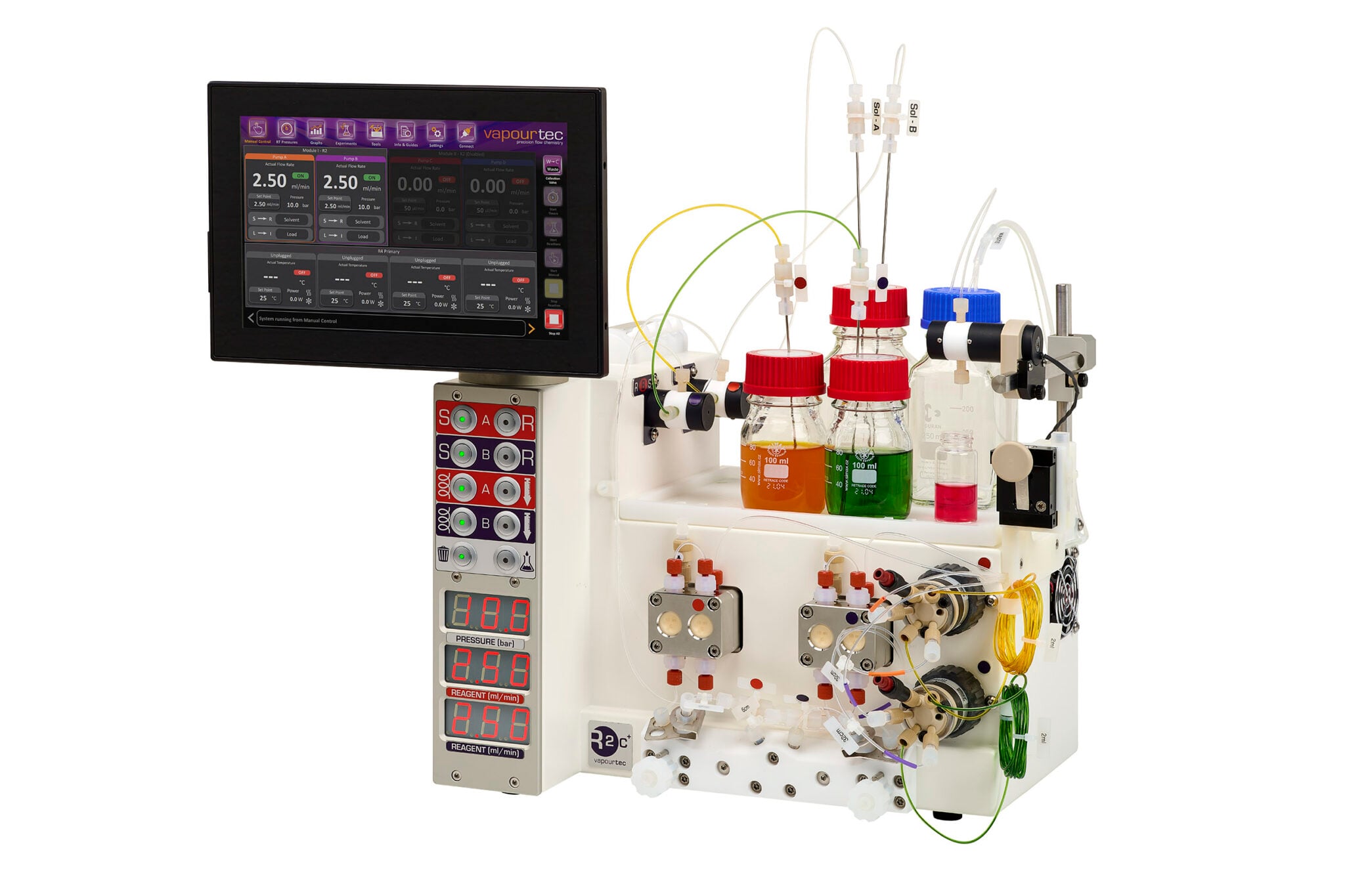 RS-200 system features - Vapourtec