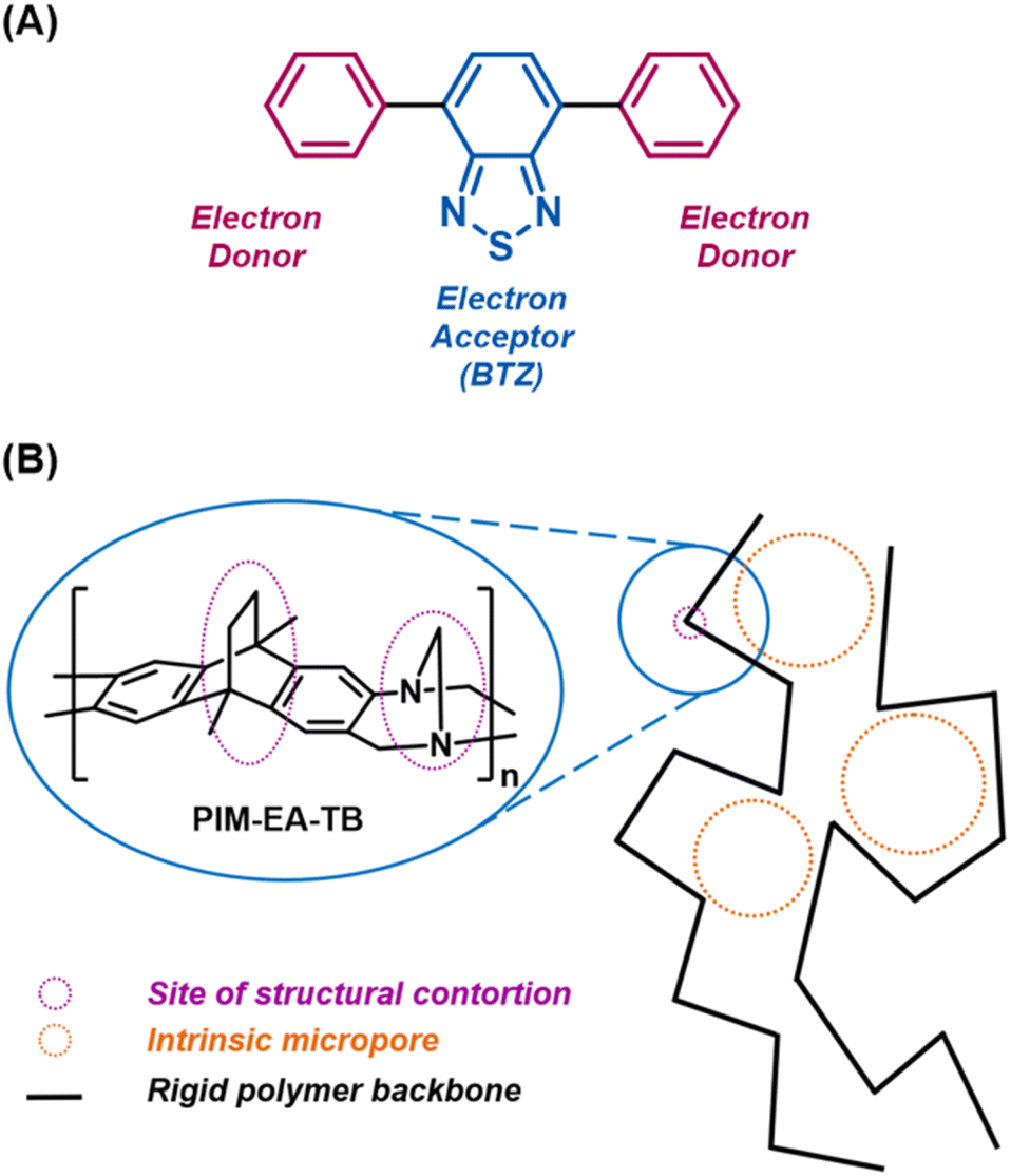 Immobilisation of benzo[c][1,2,5]thiadiazole (BTZ) within polymers of ...