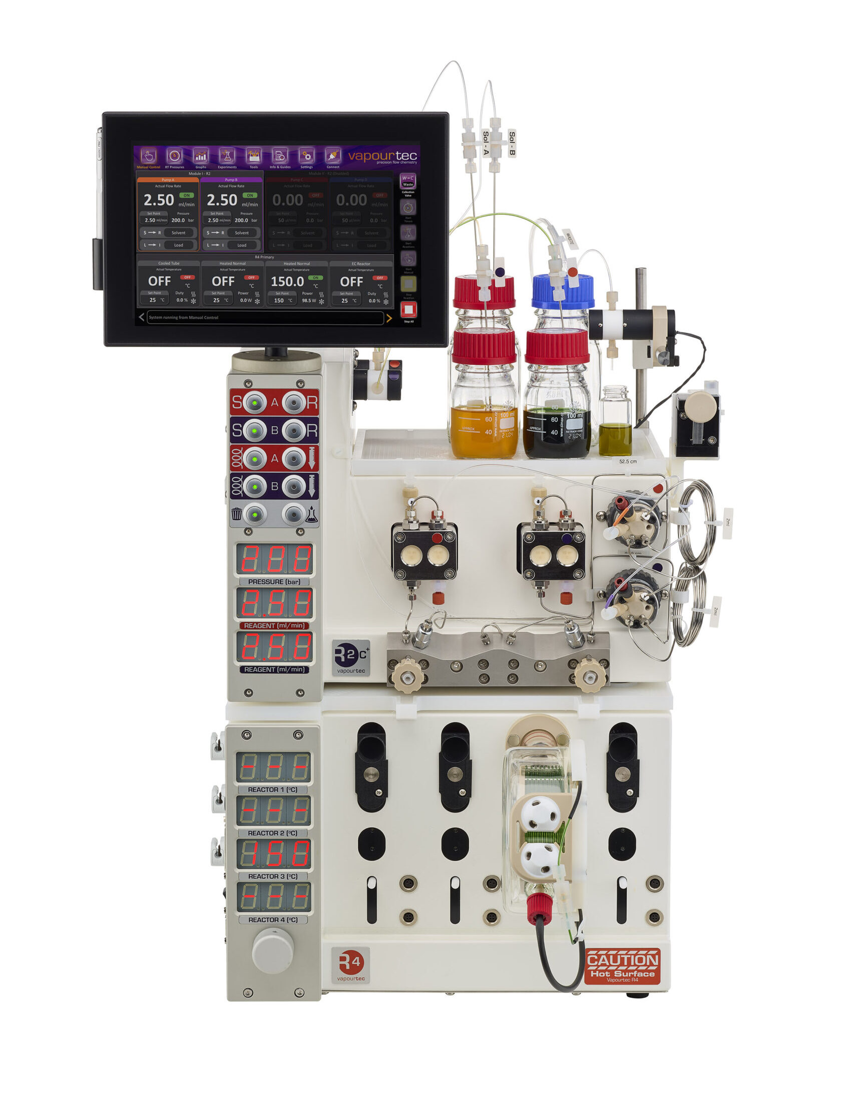 High pressure pump module - Vapourtec